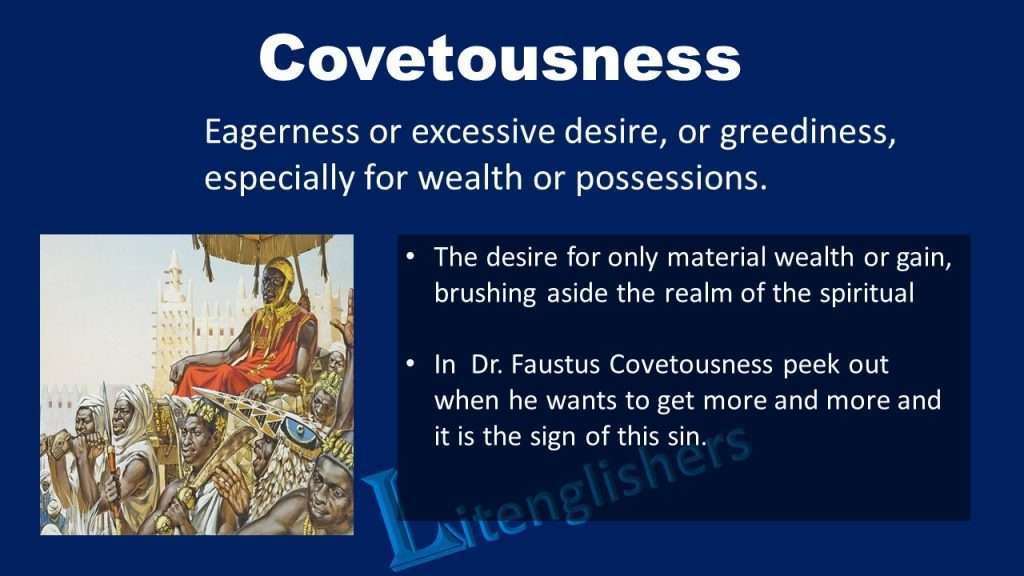 #Litenglishers - Seven deadly sins of Dr. Faustus