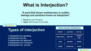 Litenglishers Interjection with Its types and Examples