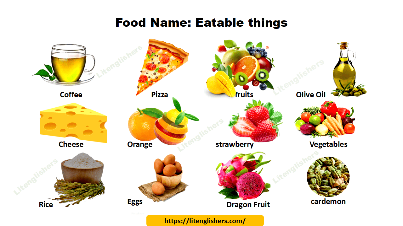 Food Name: Eatable things